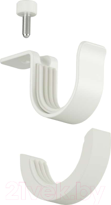 Ikea Бетидлиг (белый) Кронштейн для карниза купить в Минске, Гомеле ...