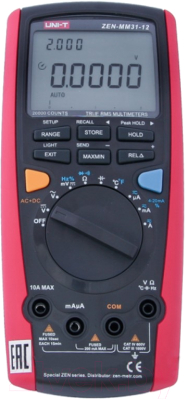 UNI-T ZEN-MM31-12 Мультиметр цифровой купить в Минске, Гомеле, Витебске ...