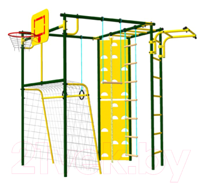 Rokids Атлет-Т УДСК-7 (зеленый мох) Игровой комплекс детский купить в ...