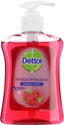 Dettol Малина антибактериальное (250мл) Мыло жидкое купить в Минске ...