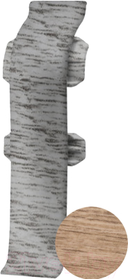 Arbiton LM 60 Дуб Бурбон 72 (2шт) Соединитель для плинтуса купить в ...