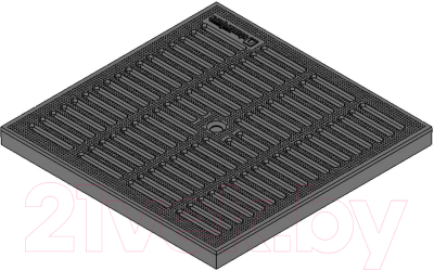 Стандартпарк PolyMax Basic 3380-Ч A15 пластиковая ячеистая к дождеприемнику 8370 Решетка ...