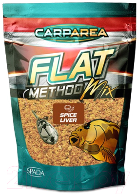 Carparea Карп Flat Method Ливер специи / FLM-03 (600г) Прикормка рыболовная купить в Минске ...