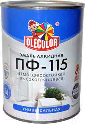 Olecolor ПФ-115 (1.9кг, белый) Эмаль купить в Минске, Гомеле, Витебске ...