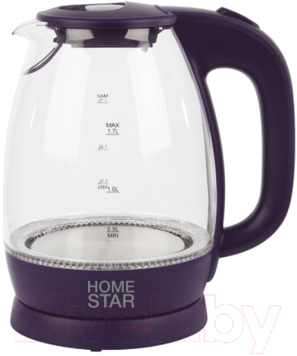 HomeStar HS-1012 (фиолетовый) Электрочайник купить в Минске, Гомеле ...