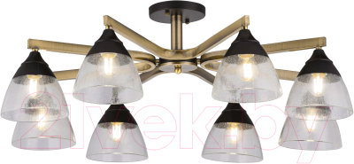 Rilon Lighting Престиж 3645/8 BK+AB Люстра купить в Минске, Гомеле ...
