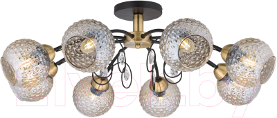 Rilon Lighting Престиж 40120MD/8 MBK+AB Люстра купить в Минске, Гомеле ...