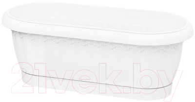 Эльфпласт Флавия №1 с поддоном / EP271 (белый) Кашпо купить в Минске, Гомеле, Витебске, Могилеве ...