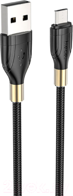 Hoco U92 Micro (1.2м, черный) Кабель купить в Минске, Гомеле, Витебске ...
