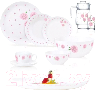 Luminarc Diwali Docelle P9938 (46пр) Набор столовой посуды купить в ...