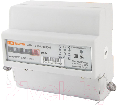 TDM SQ1105-0031 Счетчик электроэнергии индукционный купить в Минске ...