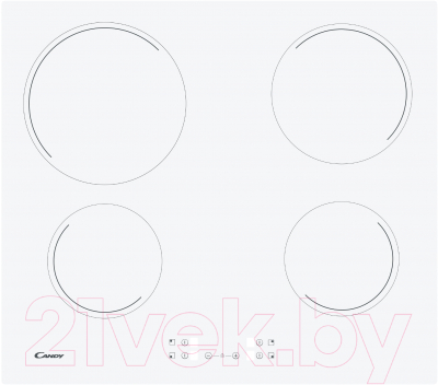 Candy CH64CCW 33801794 Электрическая варочная панель купить в Минске ...