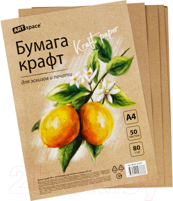 ArtSpace БК50_45333 (50л) Набор бумаги для рисования купить в Минске ...
