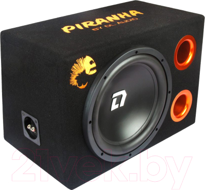DL Audio Piranha 12 Double Port Корпусной пассивный сабвуфер купить в ...