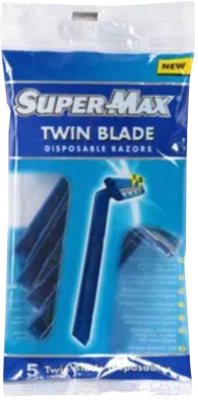 Super-Max Twin Blade (5шт) Набор бритвенных станков купить в Минске ...