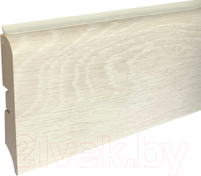 Smartprofile МДФ Hide 80М Дуб Филадельфия светлый (2.4м) Плинтус купить в Минске, Гомеле ...