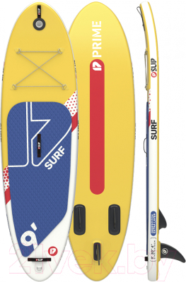 PRIME Surf 9x30x4 (желтый) SUP-борд купить в Минске, Гомеле, Витебске ...