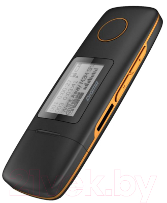 Digma U3 4GB (черный/оранжевый) USB-плеер с радио купить в Минске ...