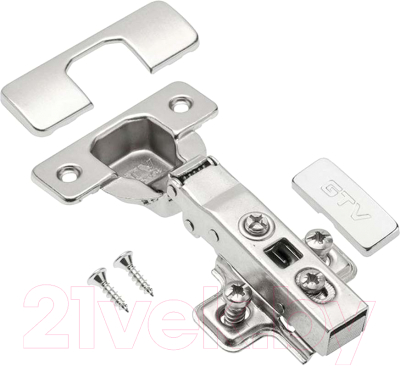 GTV Prestige ZM-ECHC09ZEO (с еврошурупом) Петля мебельная купить в ...
