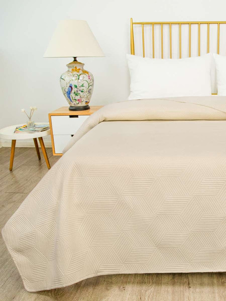 MATEX Decorative Cover Cubic / 65-135 (бежевый) Покрывало купить в Минске, Гомеле, Витебске ...