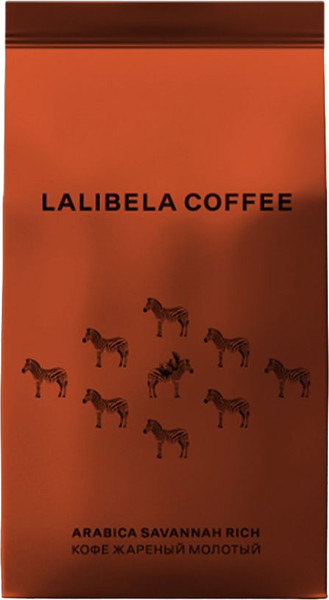 Lalibela Coffee Arabica Savannah Rich (230г) Кофе молотый купить в ...
