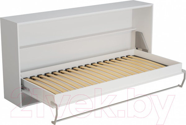 Макс Стайл Wave 18мм 90x200 белый базовый W908 ST2 Шкаф-кровать ...