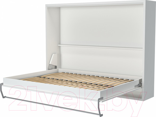 Макс Стайл Wave 36мм 140x200 белый базовый W908 ST2 Шкаф-кровать ...