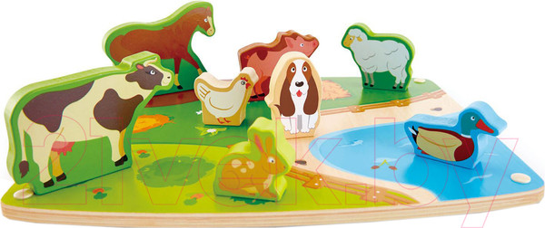 Hape Вкладыши. Животные / E1454-HP Развивающая игрушка купить в Минске, Гомеле, Витебске ...