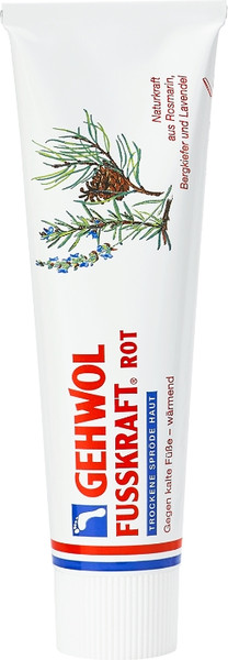 Gehwol Бальзам Fusskraft Red Красный Сухая кожа 75мл Крем для ног ...
