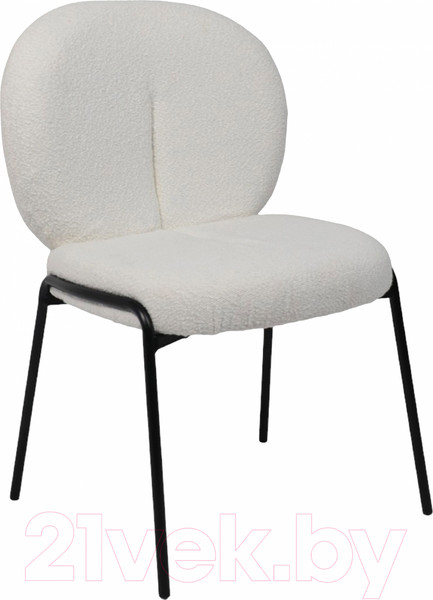 AksHome Frost кремовый букле QQS1/черный Стул купить в Минске, Гомеле ...