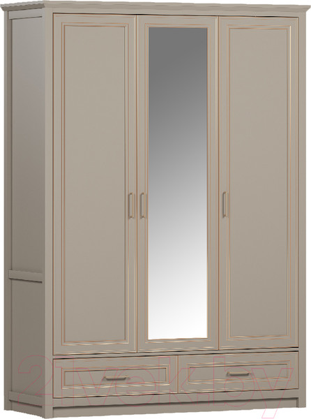 Black Red White Classic SZF3D2S глиняный серый Шкаф купить в Минске, Гомеле, Витебске, Могилеве ...