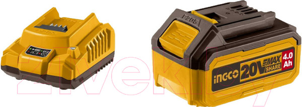 INGCO FBLI2002+ зарядное устройство FCLI2001 / FBCPK1214 Аккумулятор ...